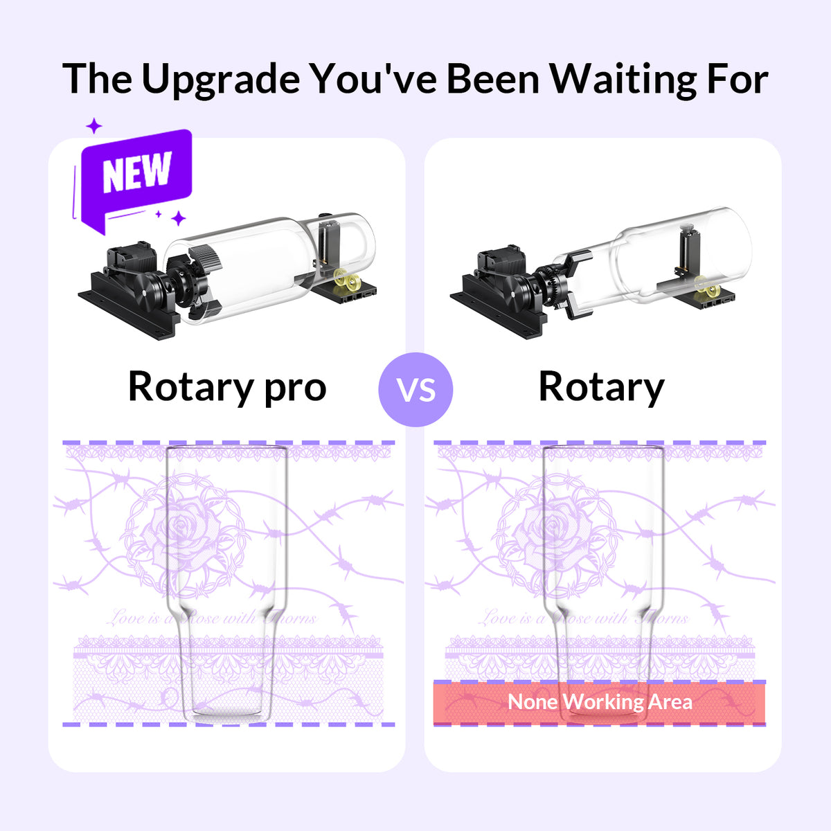 Rotary Pro for Laser Engraver | WeCreat