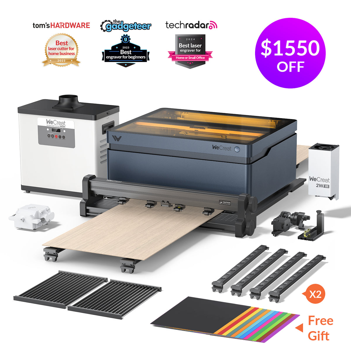 WeCreat Vision: Laser is Finally Easy with our Laser Engraving Machine