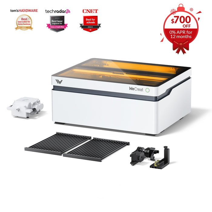 WeCreat Vision: Laser is Finally Easy with our Laser Engraving Machine