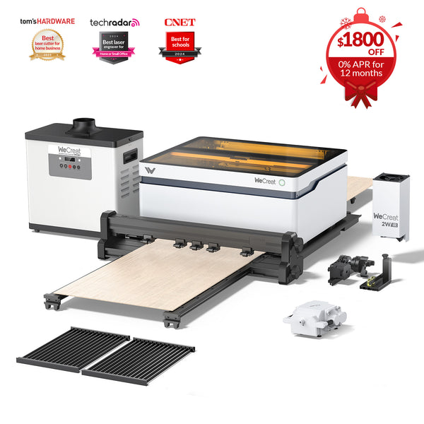 WeCreat Vision: Laser is Finally Easy with our Laser Engraving Machine