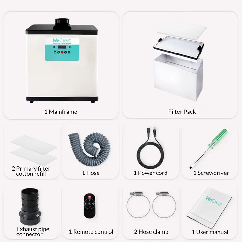 Fume Extractor for Laser Engraver | WeCreat