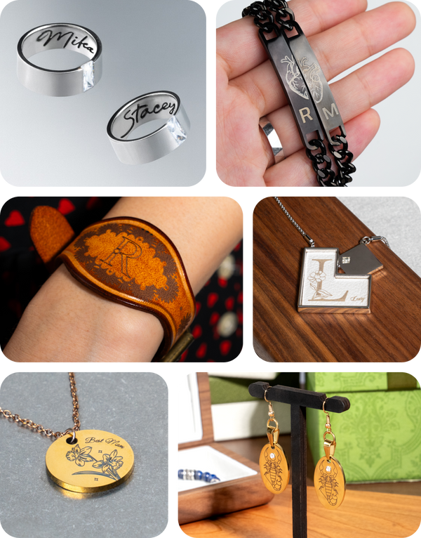 Best Laser Engraving Machine for Jewelry Making | WeCreat