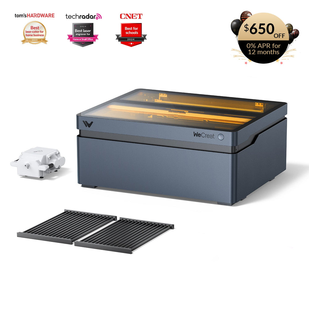 WeCreat Vision: Laser is Finally Easy with our Laser Engraving Machine