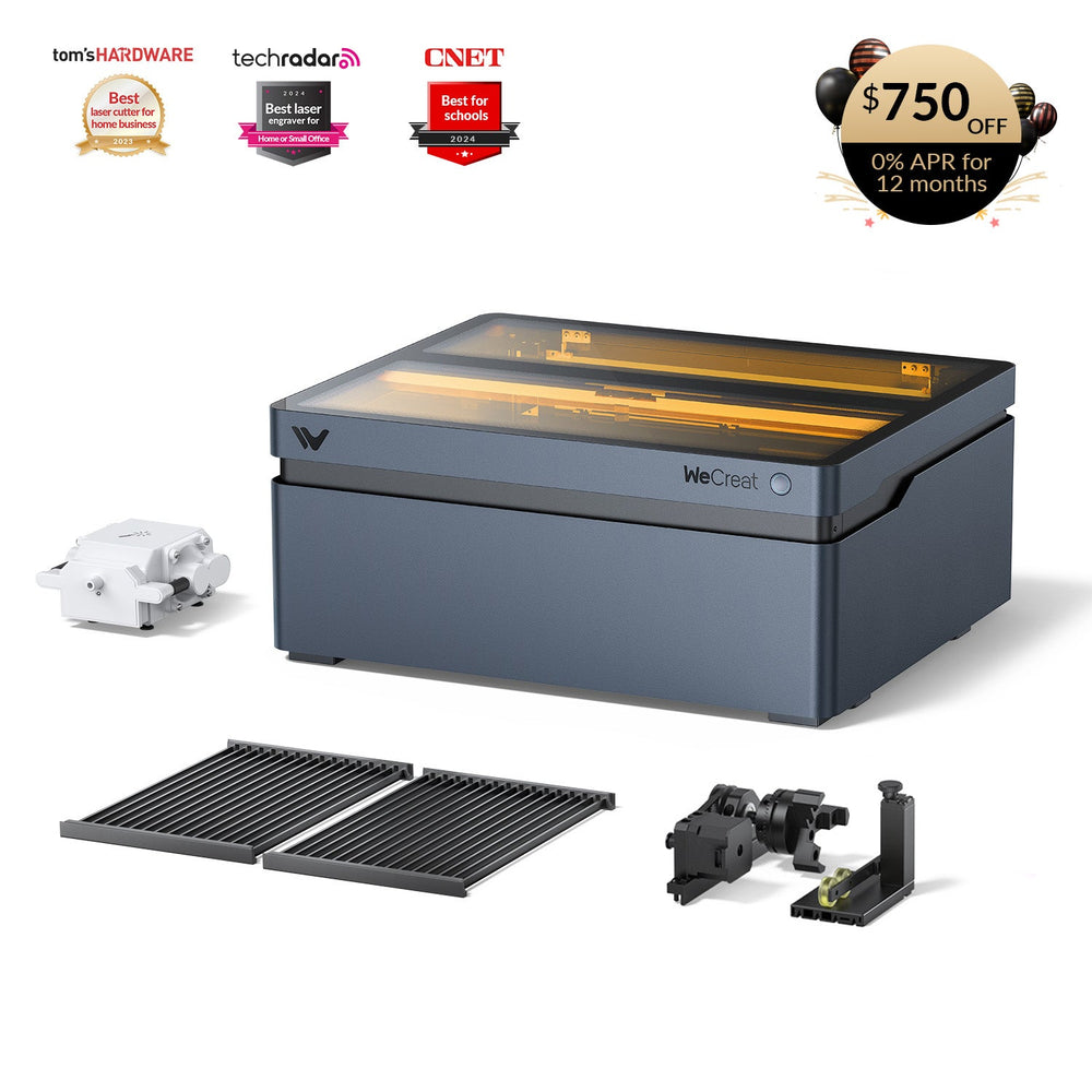 WeCreat Vision: Laser is Finally Easy with our Laser Engraving Machine