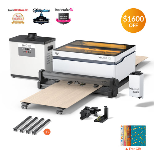 WeCreat Vision: Laser is Finally Easy with our Laser Engraving Machine