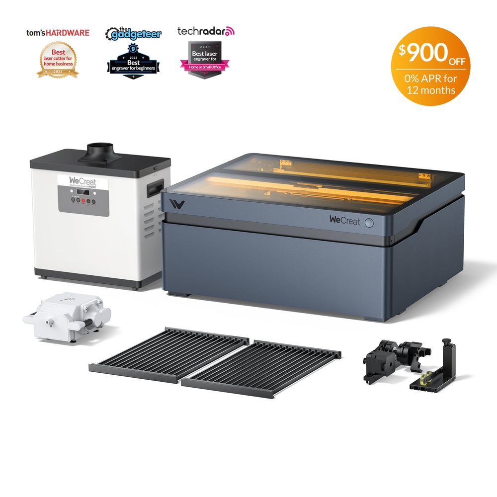 WeCreat Vision: Laser is Finally Easy with our Laser Engraving Machine