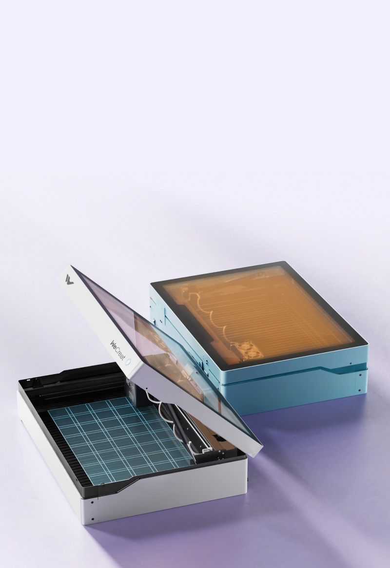The World's 1st Auto-Lifting Laser Engraver | WeCreat