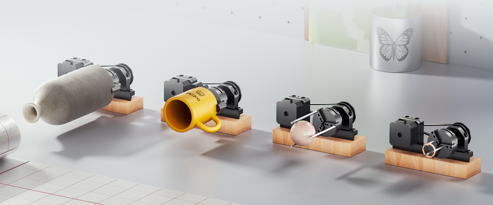 Rotary Set for Laser Engraver | WeCreat