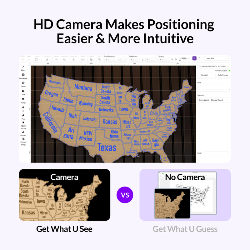 WeCreat Vision: Laser is Finally Easy with our Laser Engraving Machine